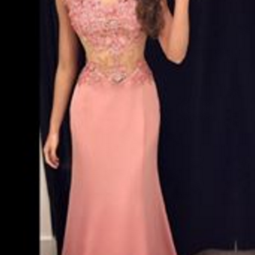 Blush Pink Prom Dresses,Lace Prom Dress,Sexy Prom Dress,Mermaid Prom ...